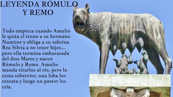 LEYENDA RÓMULO y remo | Genially