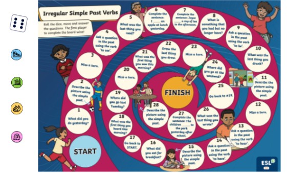Irregular Verbs - Simple Past | Genially