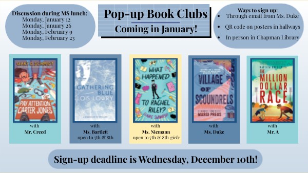 Slide Pop-up Book Club 2025 | Genially
