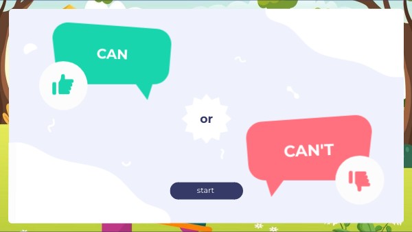 can't/ can | Genially