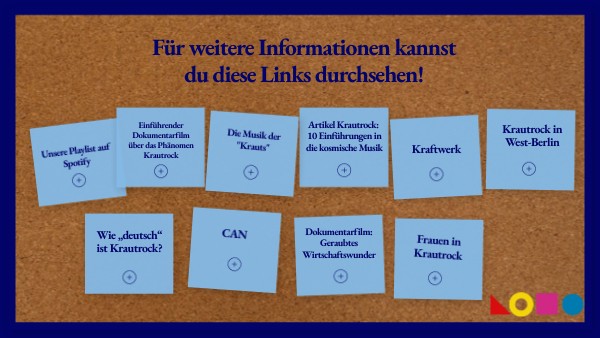 Für weitere Informationen kannst du diese Links durchsehen! | Genially
