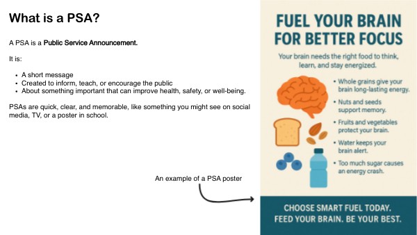 What is a PSA? | Genially
