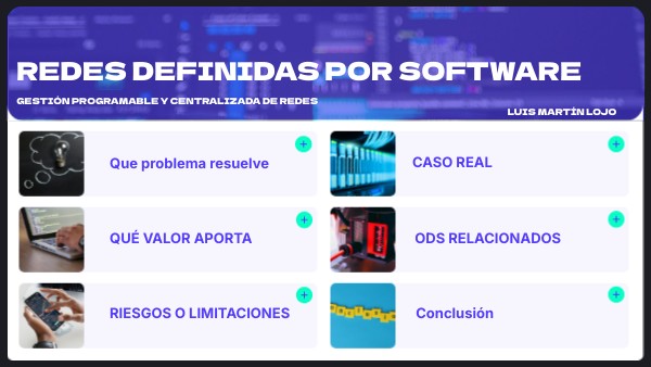 Redes definidas por software | Genially