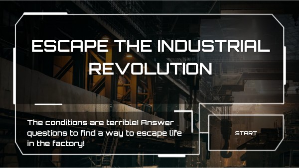 Escape the Industrial Revolution | Genially