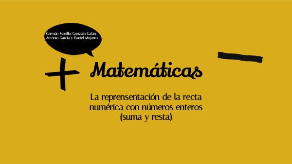 Matemáticas | Genially