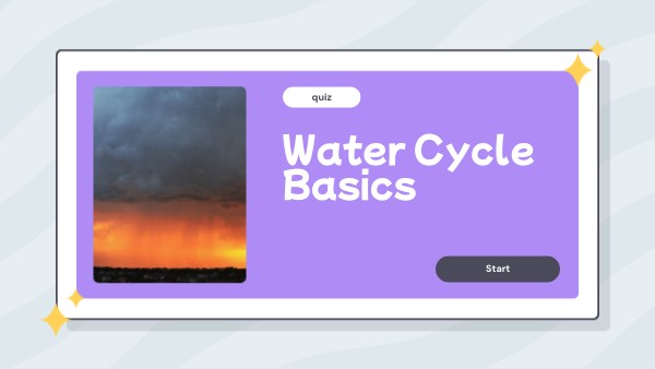 Water Cycle Basics | Genially