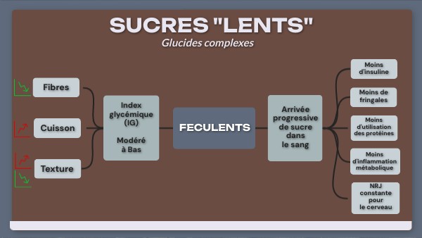 sucres "lents" | Genially
