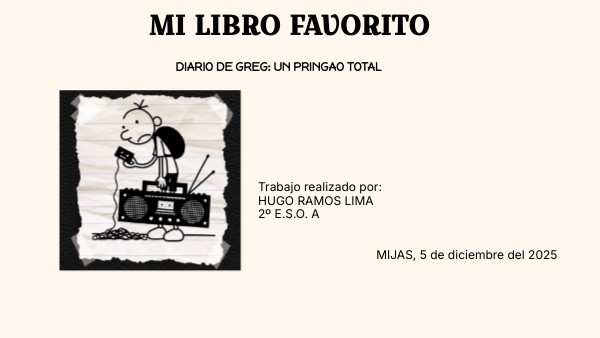 MI LIBRO FAVORITO | Genially