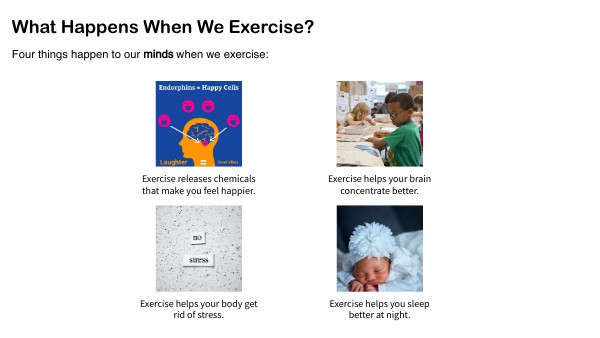 What Happens When We Exercise? | Genially