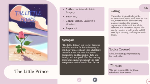 The Little Prince | Genially