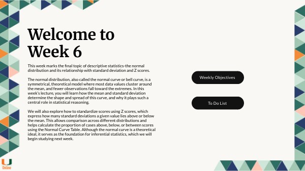 Welcome to Week 6! | Genially
