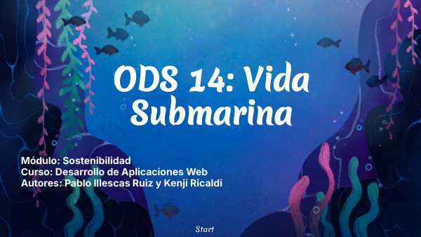 Ods 14 Vida Submarina Genially 0311