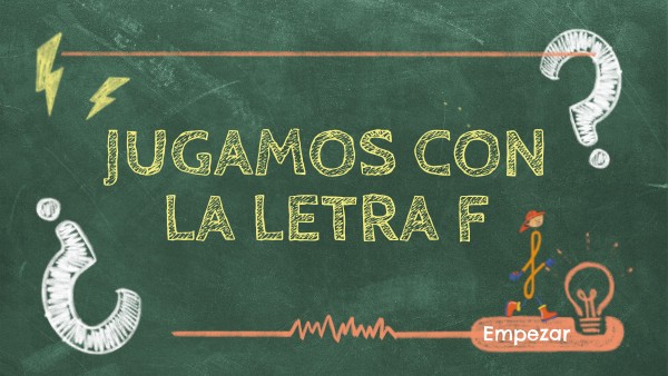 Jugamos con la letra F | Genially