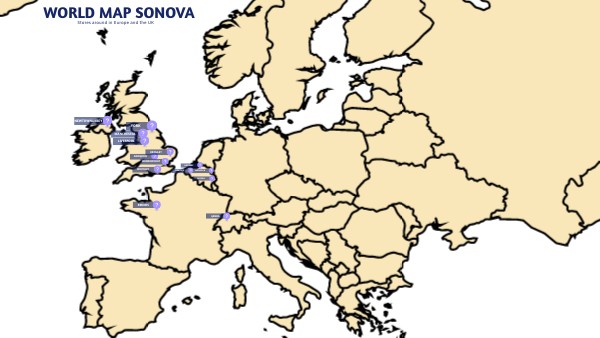 World map Sonova | Genially
