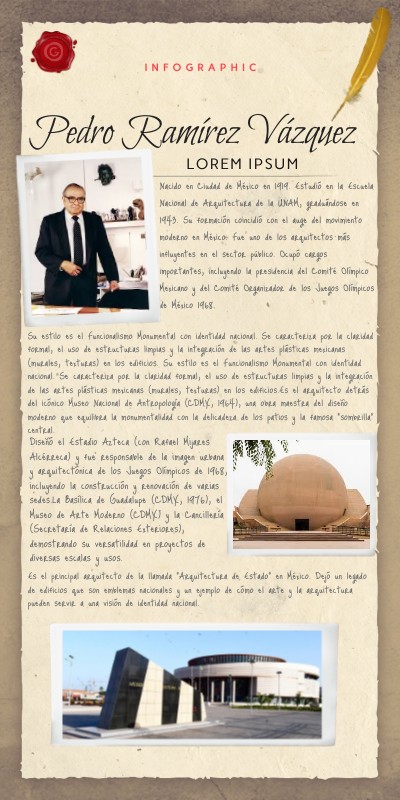 Pedro Ramírez Vázquez | Genially
