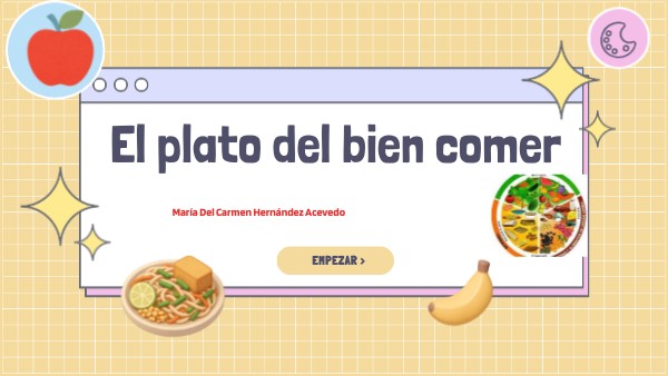 El plato del bien comer | Genially