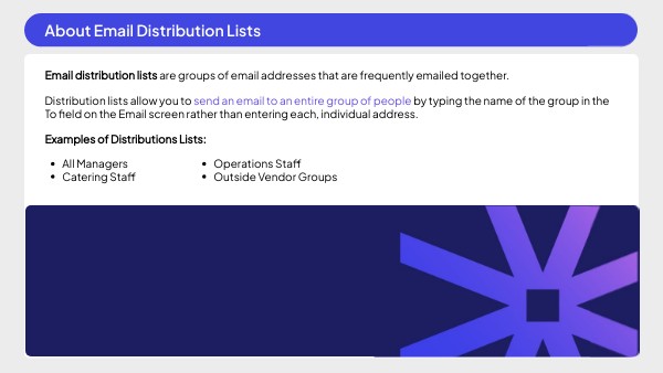 About Email Distribution Lists | Genially