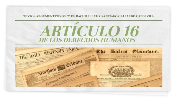 ARTÍCULO 16 | Genially