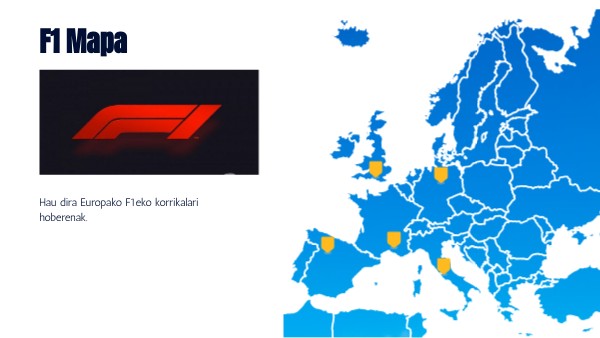 F1 Mapa | Genially