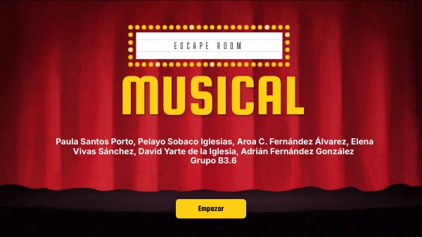ESCAPE ROOM MUSICAL | Genially