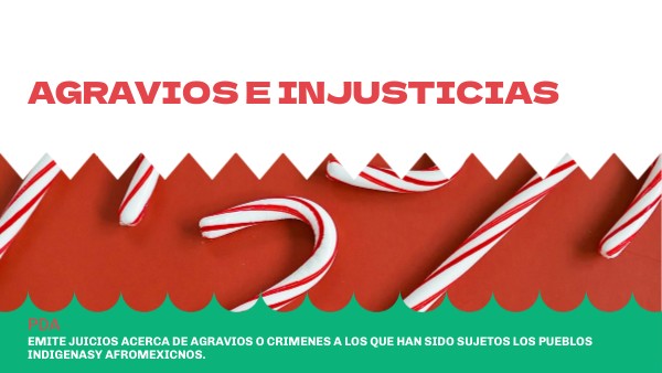 AGRAVIOS E INJUSTICIAS | Genially