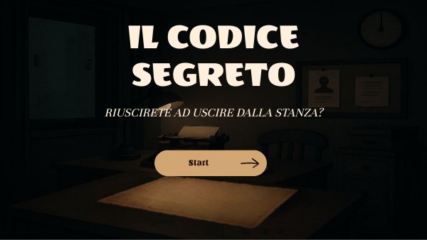 IL CODICE SEGRETO | Genially