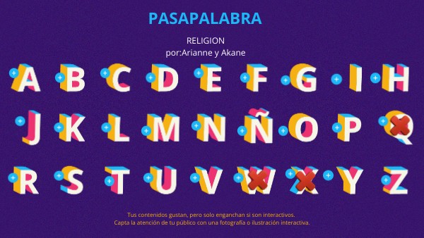 PASAPALABRA NAVIDAD | Genially