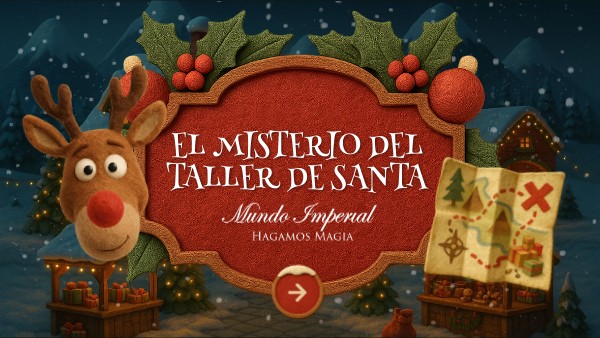 EL MISTERIO DEL Taller de Santa | Genially