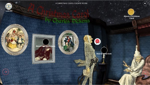 A Christmas Carol Escape Room | Genially