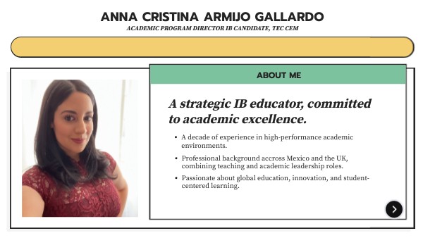 DPA IB TEC CEM Anna Armijo | Genially