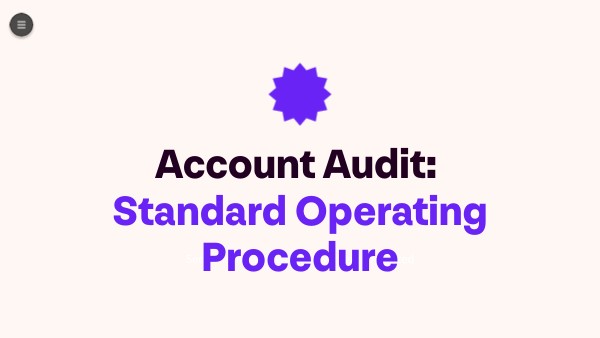 MSC - Audit SOP | Genially