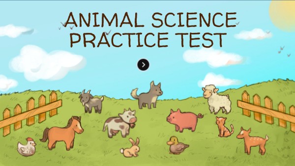 Animal Science Practice test | Genially