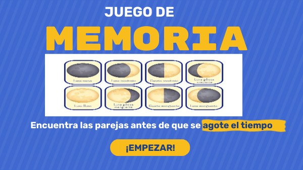 Juego Memoria | Genially