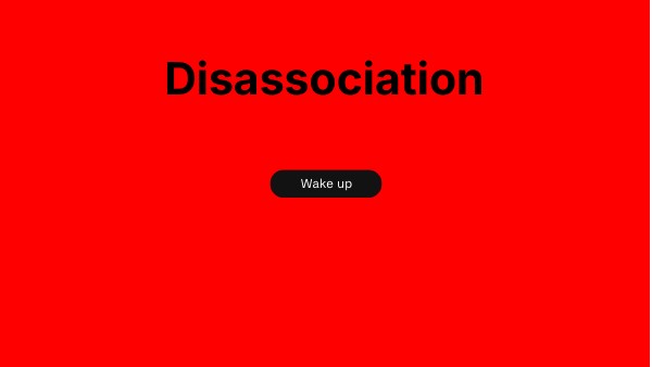 Disassociation | Genially