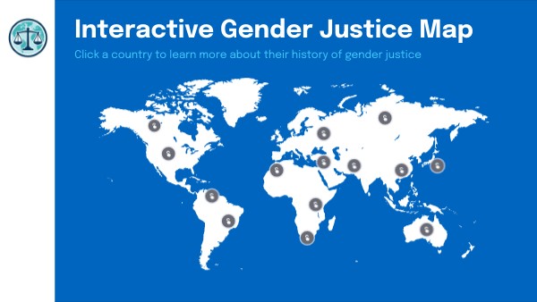 Interactive Gender Justice Map | Genially