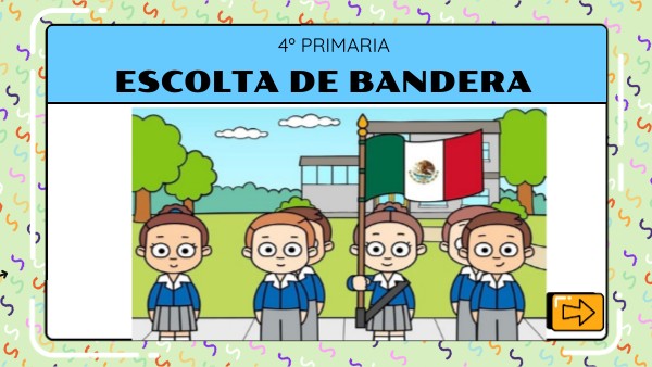 Escolta de bandera | Genially