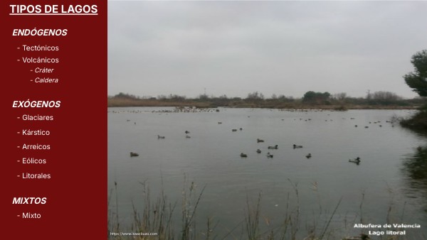 TIPOS DE LAGOS | Genially