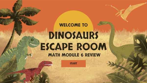 Dinosaurs Escape Room | Genially