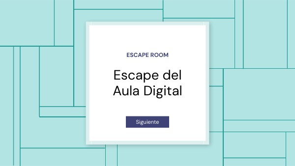 Escape del Aula Digital | Genially