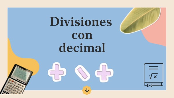 Divisiones con decimal | Genially