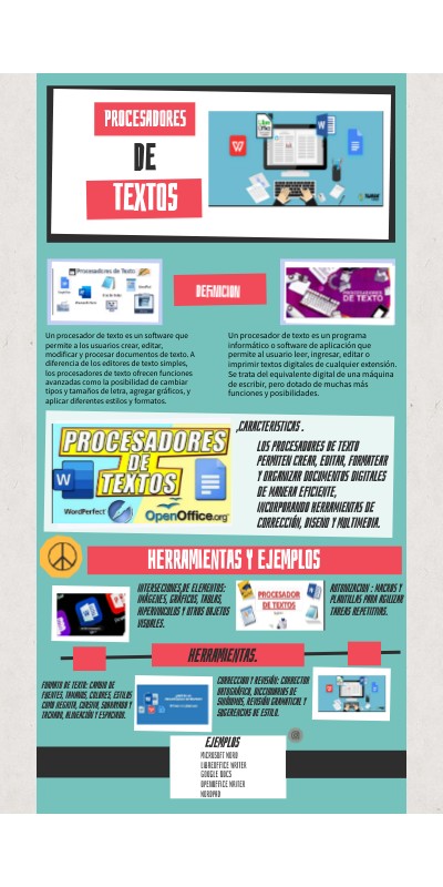 procesadores detexto | Genially