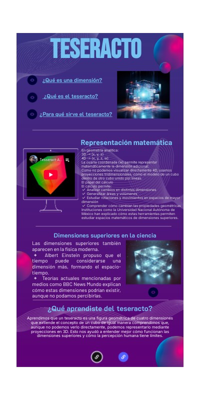 Teseracto | Genially