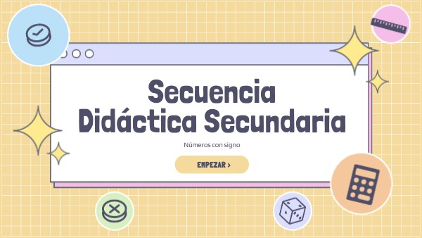 Secuencia Didáctica Secundaria | Genially
