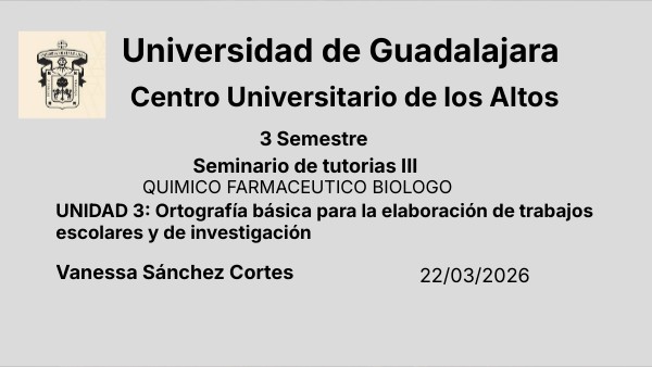 Universidad de Guadalajara | Genially