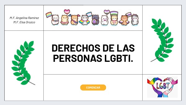 Derechos de las personas LGBTI. | Genially