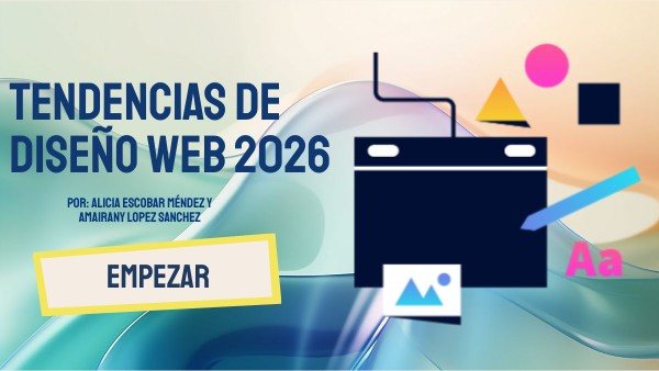 tendencias de diseño web 2026 | Genially