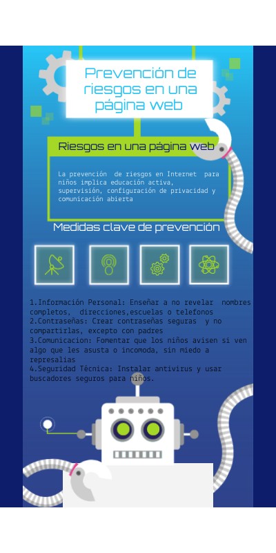 Prevención de riesgos en una página web | Genially