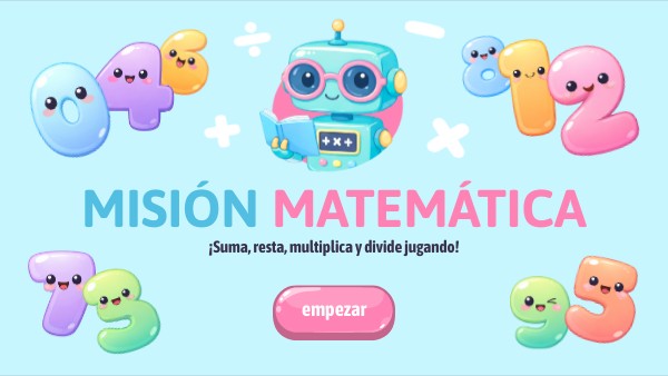 Misión Matemática | Genially