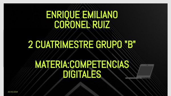 Enrique Emiliano coronel ruiz 2 cuatrimestre grupo "b" materia ...