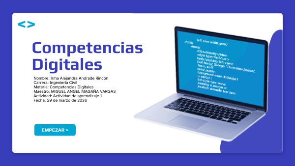 IrmaAlejandraAndradeRincon_CompetenciasDigitales | Genially